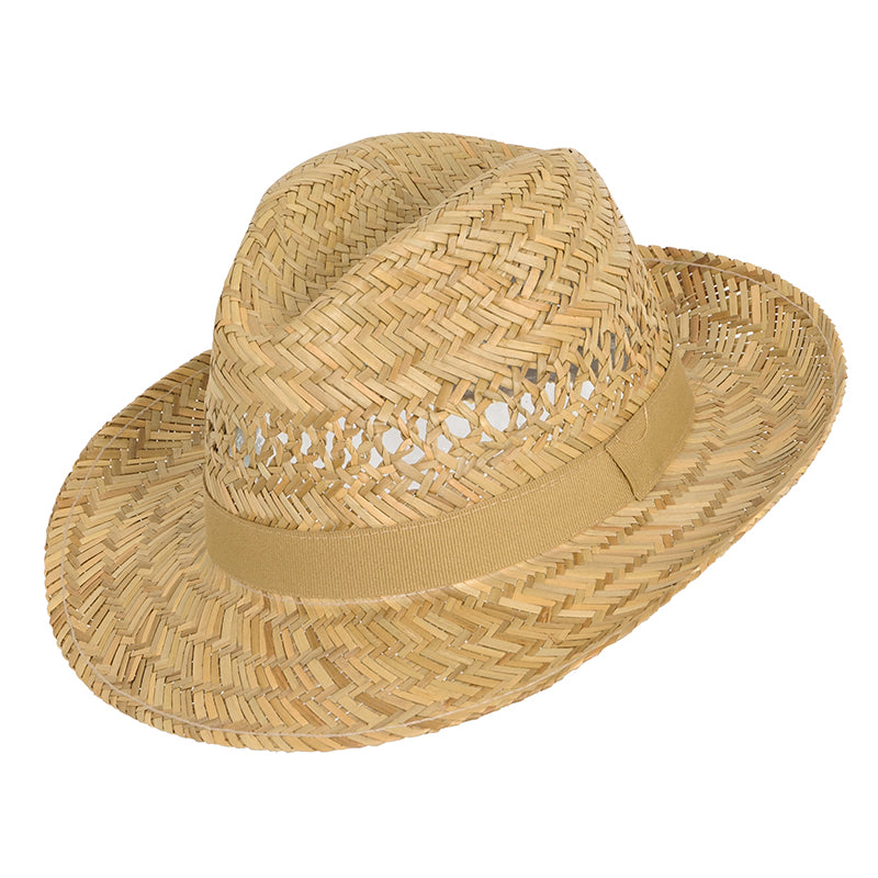 2012 Traditional Bortenstroh Hut/ Straw Hat with Leather band by Faust ...