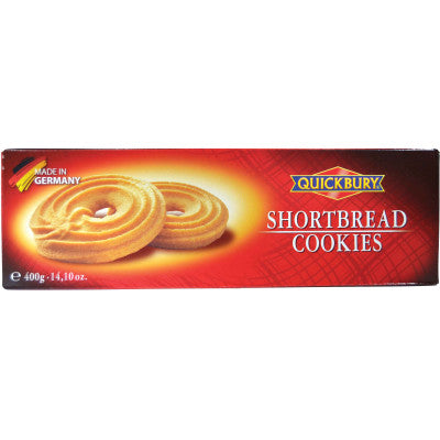 203444 Quickbury 14.1 oz Shortbread cookies Large Box – German ...