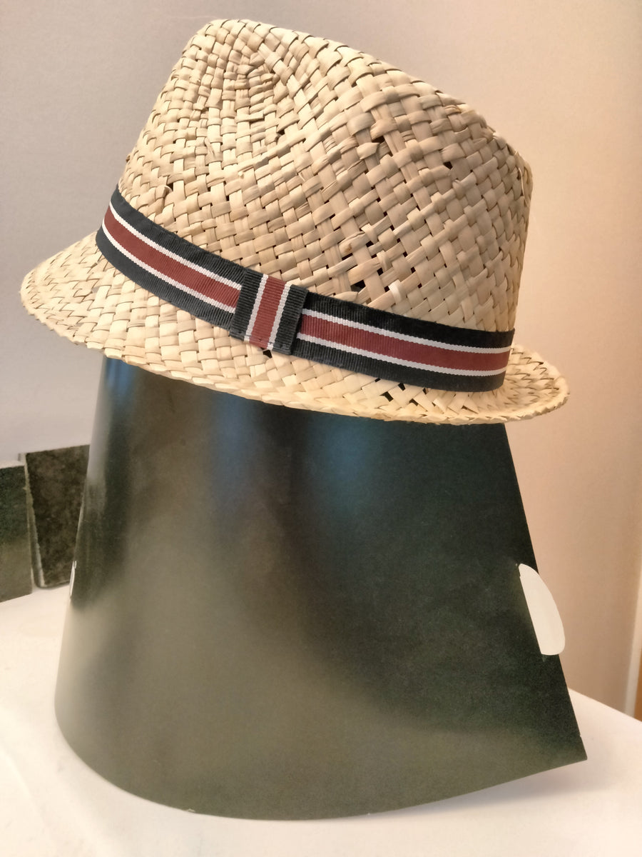 39324 Traditional Bortenstroh Hut/ Straw Hat by Faustmann size 55 Made ...