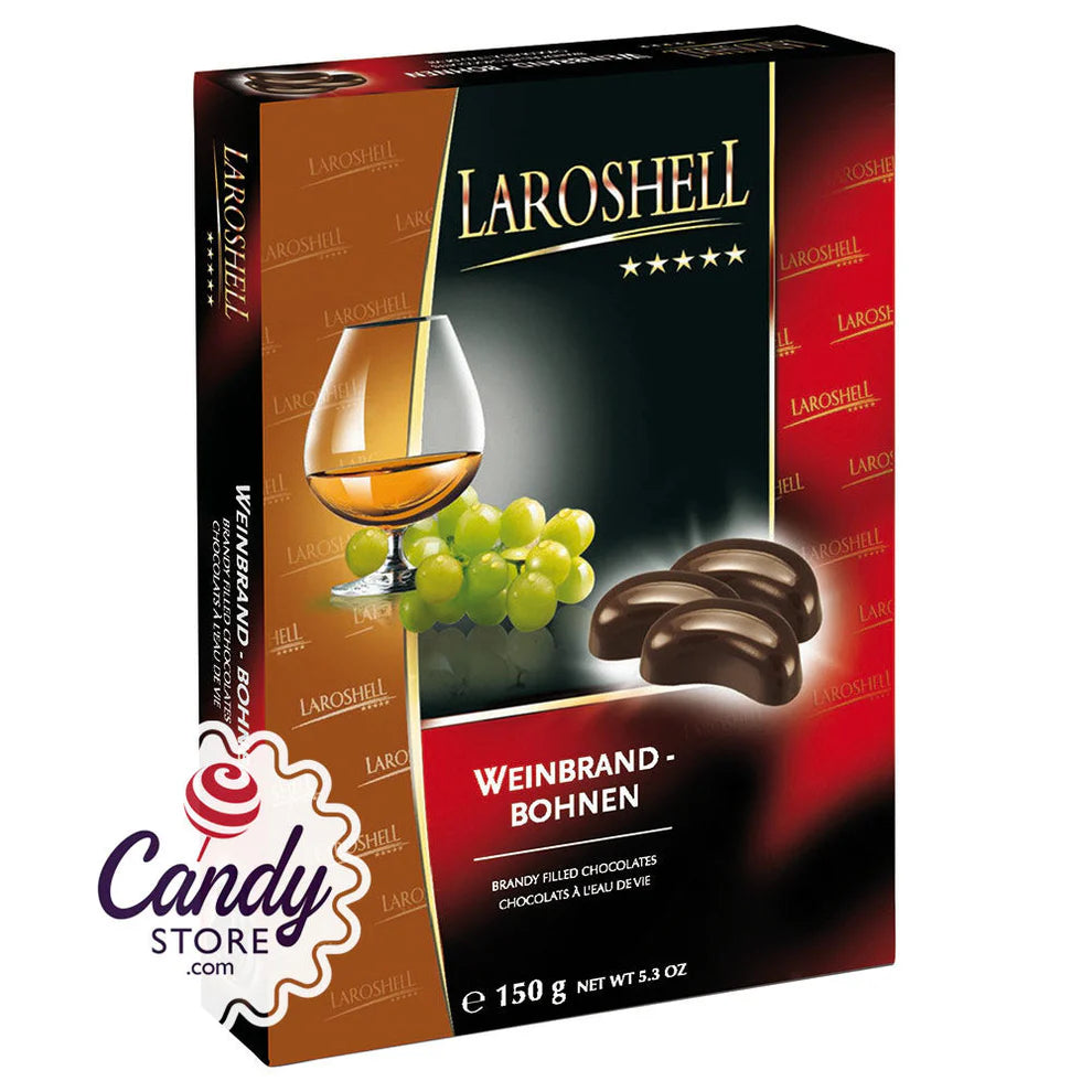 293577 Laroshell Brandy Beans Chocolate 7.3 oz – German Specialty ...