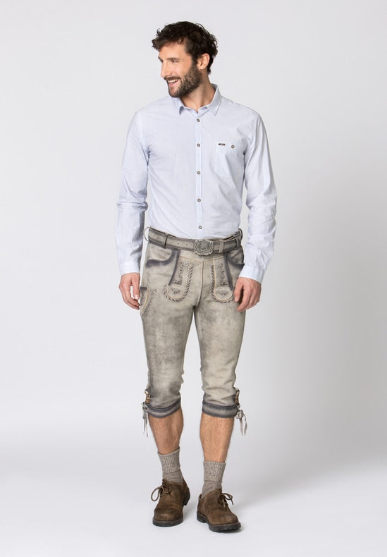 Johann Stockerpoint Trachten Kniebund Lederhosen leather pants in diff ...