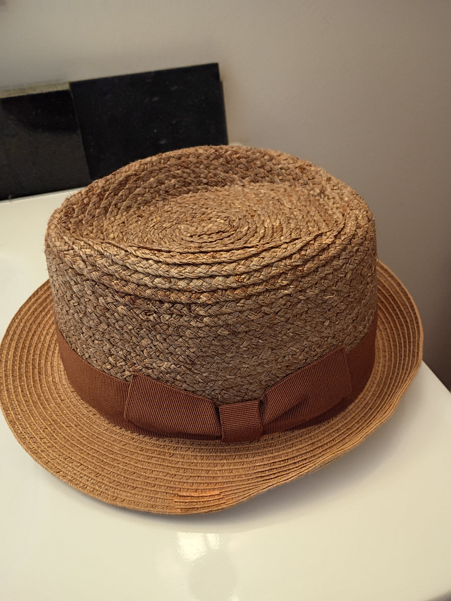39006 Traditional Trilby Stroh Hut/ Straw Hat by Faustmann – German ...