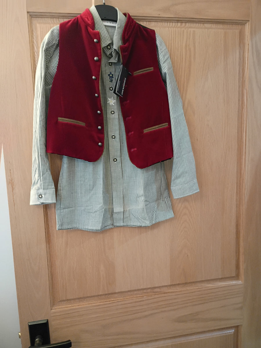 Stockerpoint Children Trachten Velvet Vest Rey in different colors ...