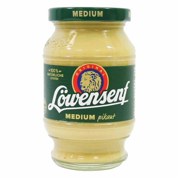 Loewensenf Medium Mustard – German Specialty Imports llc