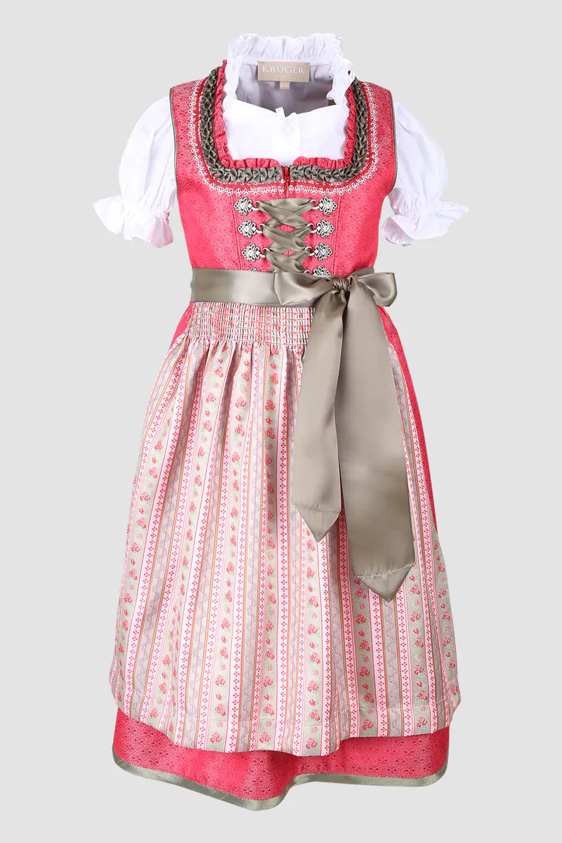 Krueger Trachten Girl Dirndl Dress Galina – German Specialty Imports llc