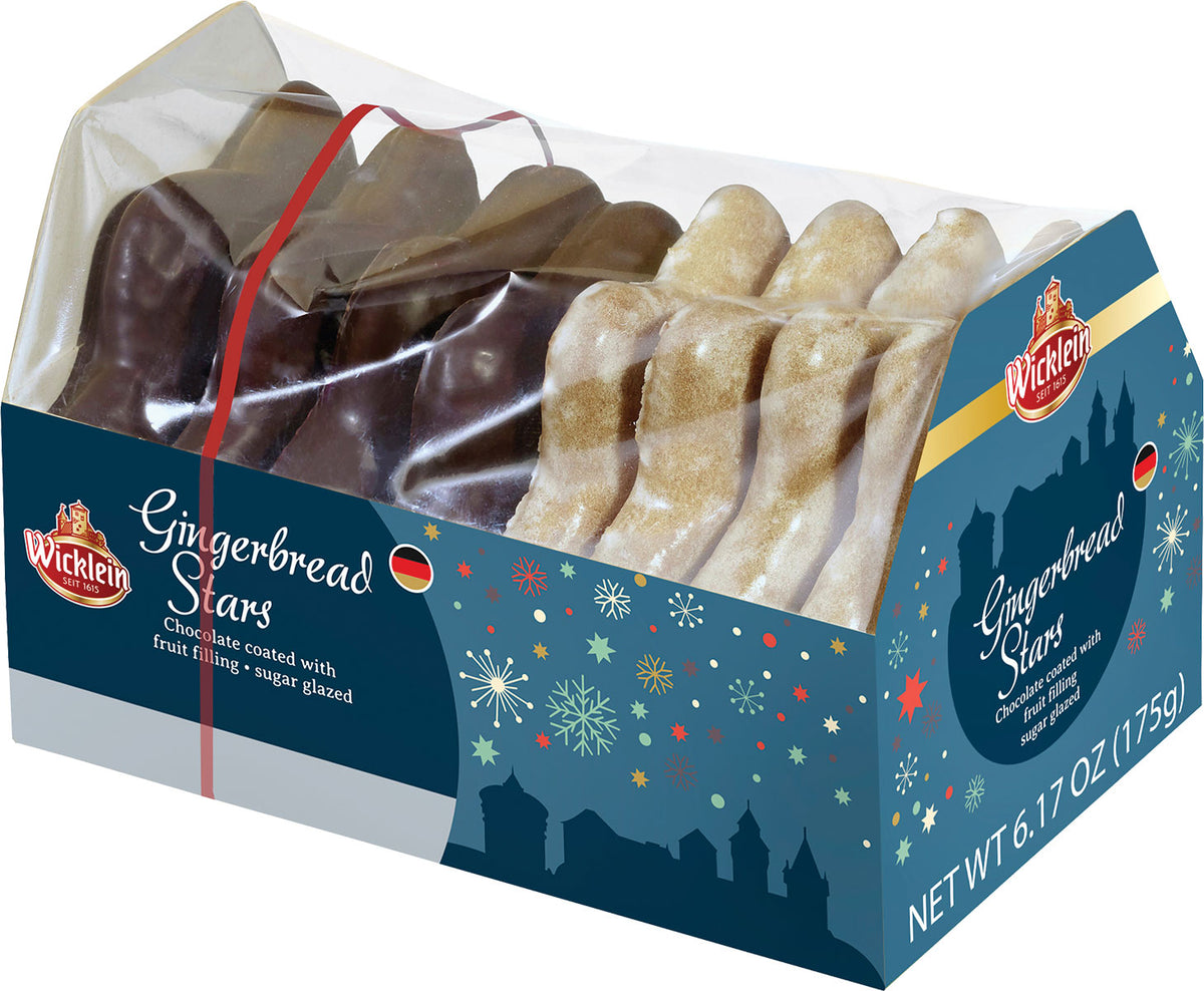 296005 Wicklein Gingerbread Star Assortment Cookies 6.18 oz – German ...