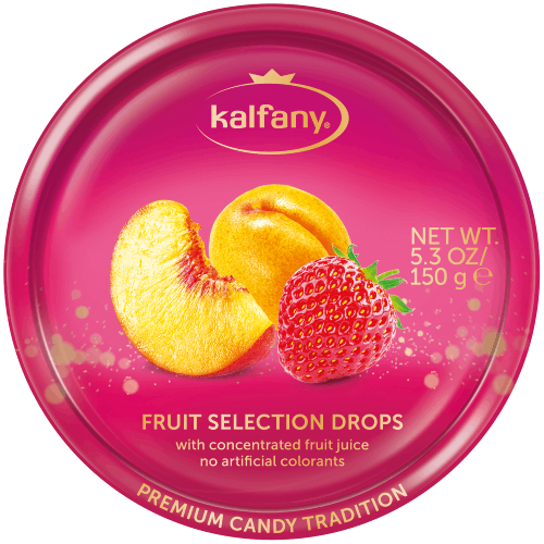Kalfany Fruechte Bonbons Selection Fruit hard Candy – German Specialty ...
