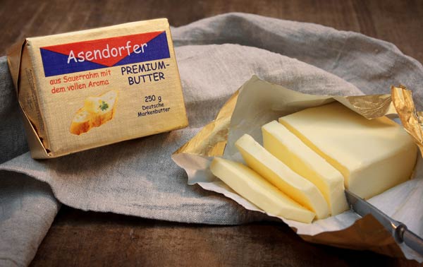 01GE20A Original German Asendorfer Sauerrahm / Sour Cream Premium Butt ...