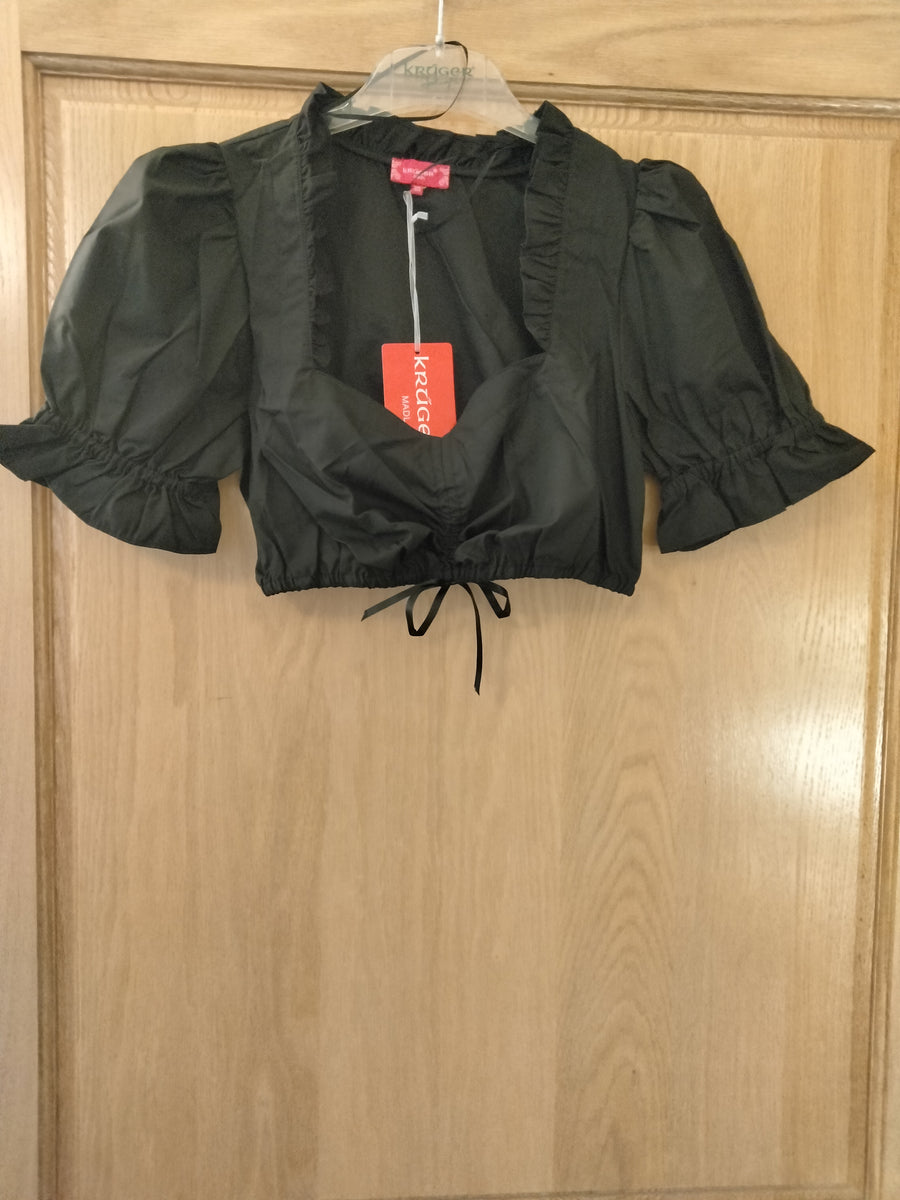 31080 Krueger Classy Dirndl Blouse with Ruffles around the Neck Line B ...