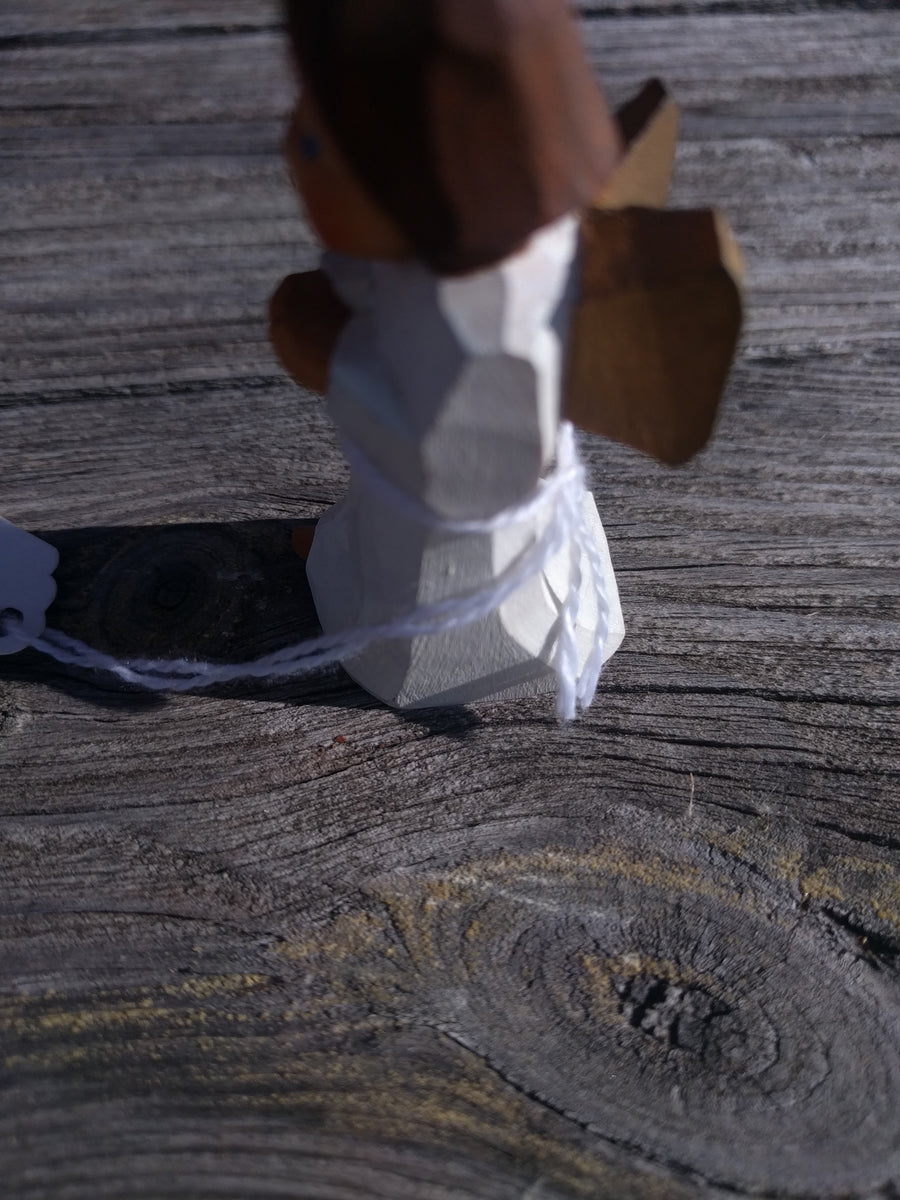 Lotte Sievers Hahn Hand Carved and painted Angel Kneeling – German ...