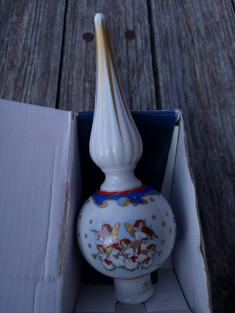 Hutschenreuther Porcelain Christmas Tree Topper – German Specialty ...