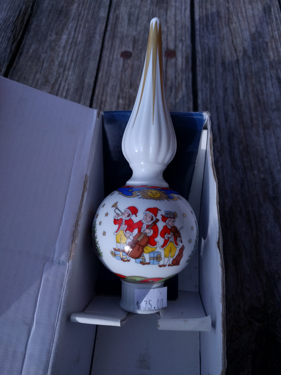 Hutschenreuther Porcelain Christmas Tree Topper – German Specialty ...