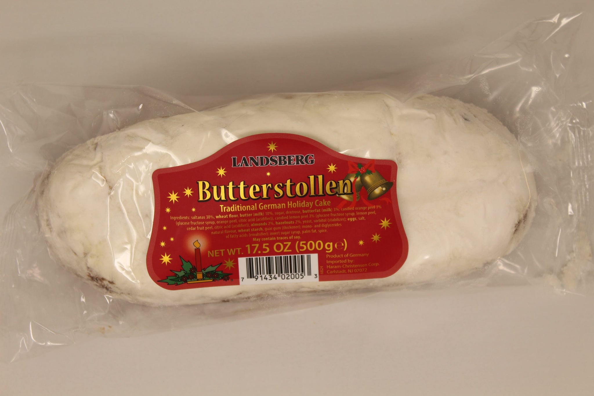 02GE03F Landsberg Butter Stollen with real Butter 17.6oz – German ...