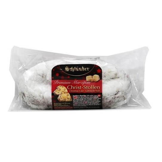 02GE77 Schluender Premium Marzipan Christ-Stollen 26.4 ozx – German ...