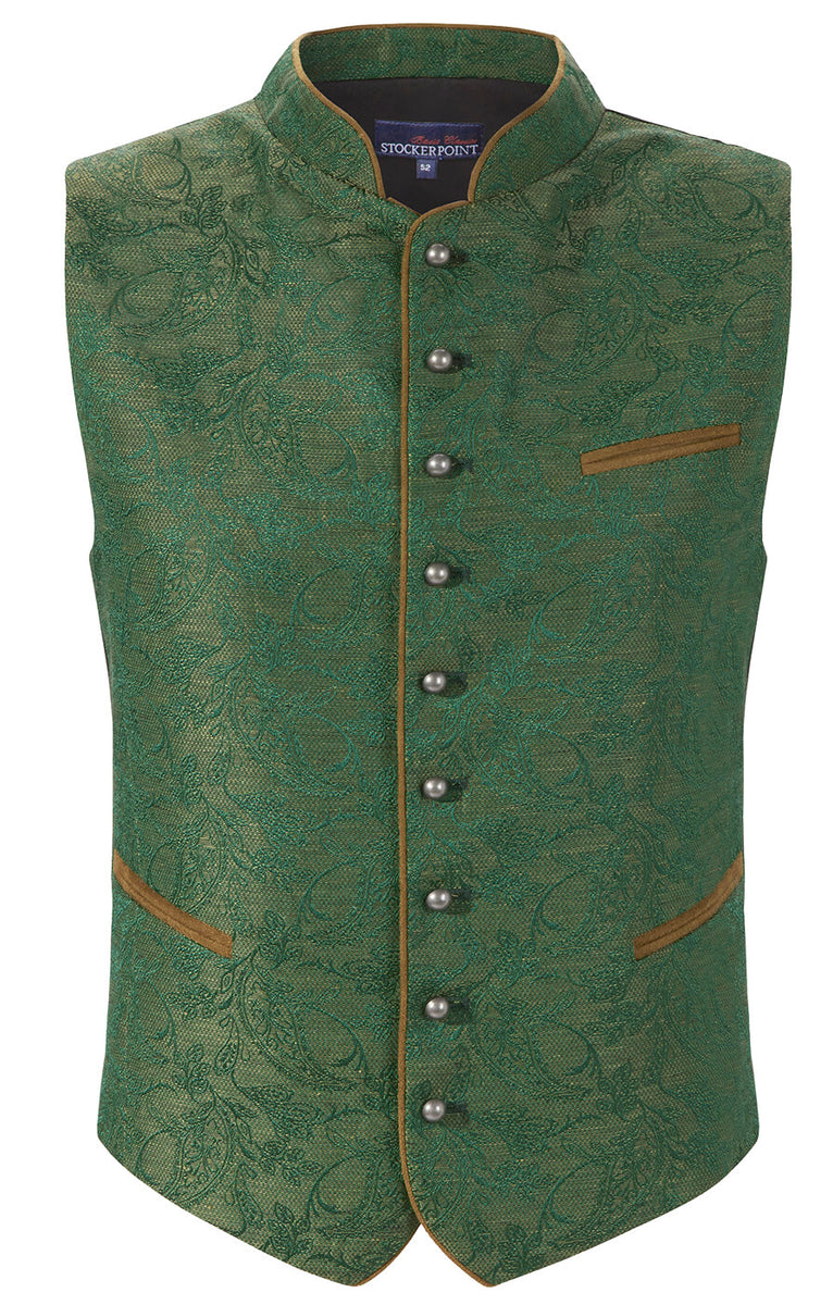 Stockerpoint Paolo Brown and Green Men Vest – German Specialty Imports llc
