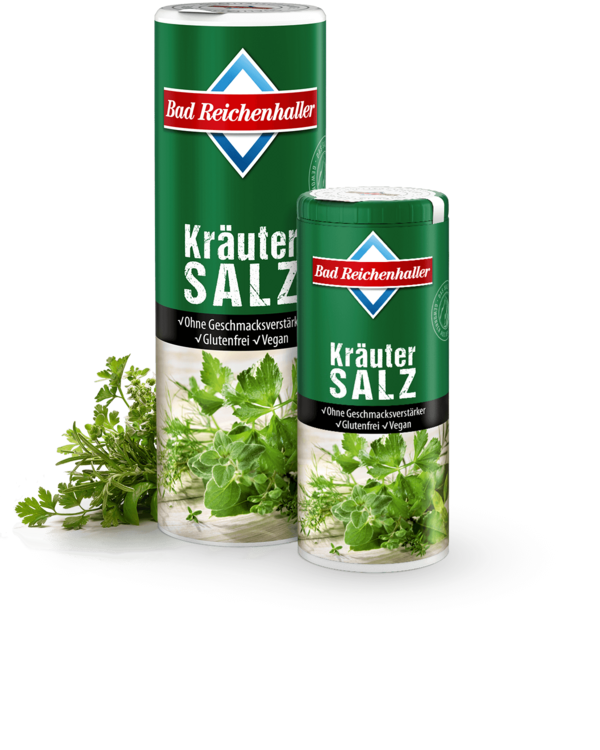 Bad Reichenhaller Krauter Salz Herb Salt 90 g – German Specialty ...