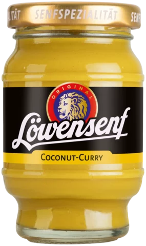 Loewensenf Specialty Mustard Coconut Curry – German Specialty Imports llc