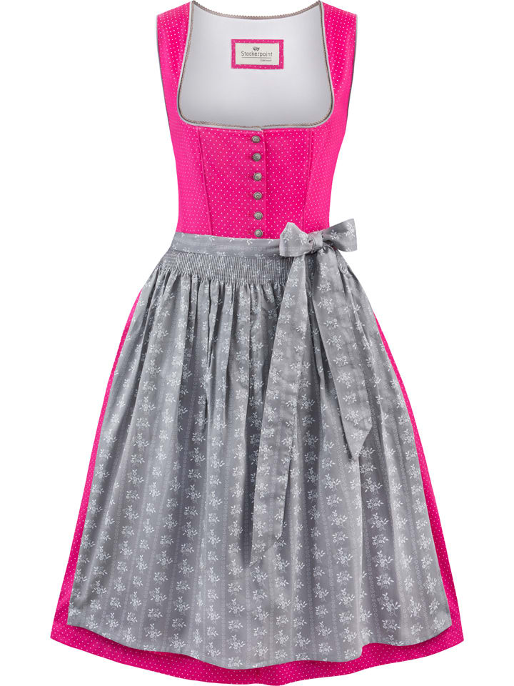 2 pc Stockerpoint Dirndl Dress Jeanne with Beautiful Apron – German ...
